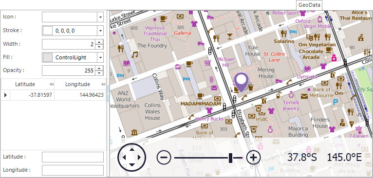 Shared Optional Tab: GeoData