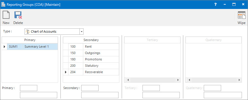 Maintaining Reporting Groups