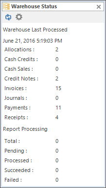 Warehouse Status Component