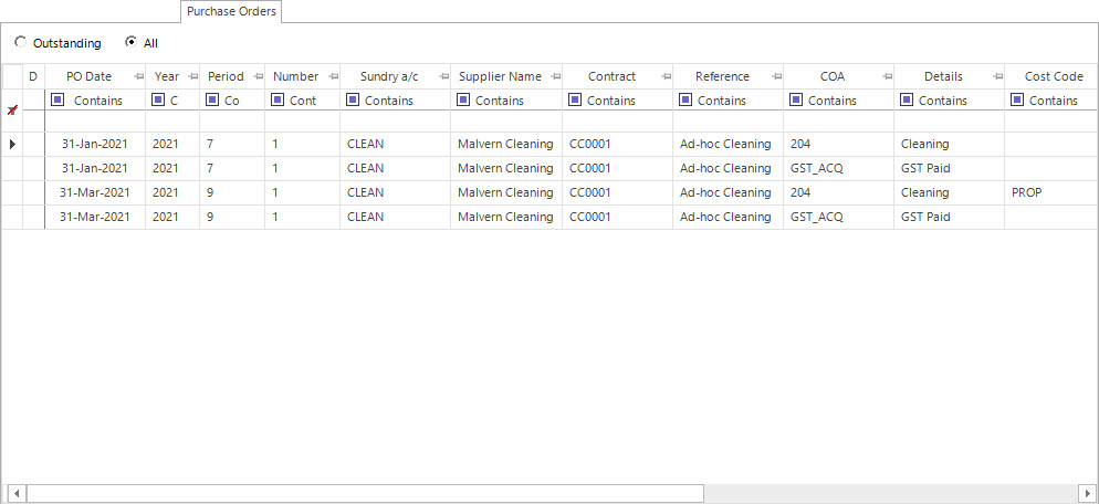 Maintaining Work Orders